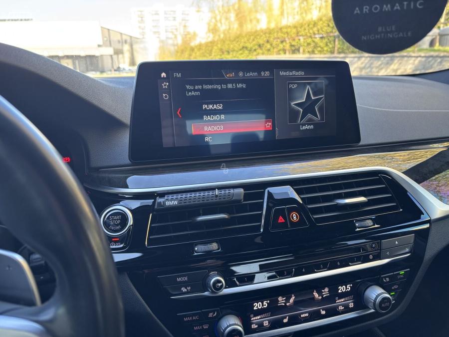 Белый БМВ 530 2019 в Вильнюс, объемом двигателя 3.00 л и пробегом 112 тыс. км за 30000 €, фото 13 на AUTOMOTO.COM.LV
