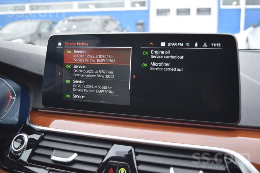 Balts BMW 530 2023 Rīga, ar dzinēja tilpumu 3.00 L un nobraukumu 87 tūkst. km par 39900 €, foto 11 vietnē AUTOMOTO.COM.LV