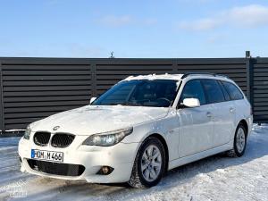 White BMW 530 2007 in Vilnius, with an engine capacity of 3.00 L and mileage of 337 thousand km for 4900 €, photo 2 on AUTOMOTO.COM.LV