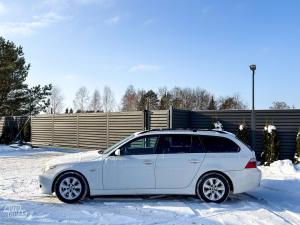 White BMW 530 2007 in Vilnius, with an engine capacity of 3.00 L and mileage of 337 thousand km for 4900 €, photo 4 on AUTOMOTO.COM.LV