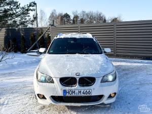 White BMW 530 2007 in Vilnius, with an engine capacity of 3.00 L and mileage of 337 thousand km for 4900 €, photo 8 on AUTOMOTO.COM.LV