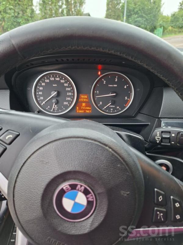 White BMW 530 2007 in Jekabpils, with an engine capacity of 3.00 L and mileage of 310 thousand km for 5100 €, photo 5 on AUTOMOTO.COM.LV