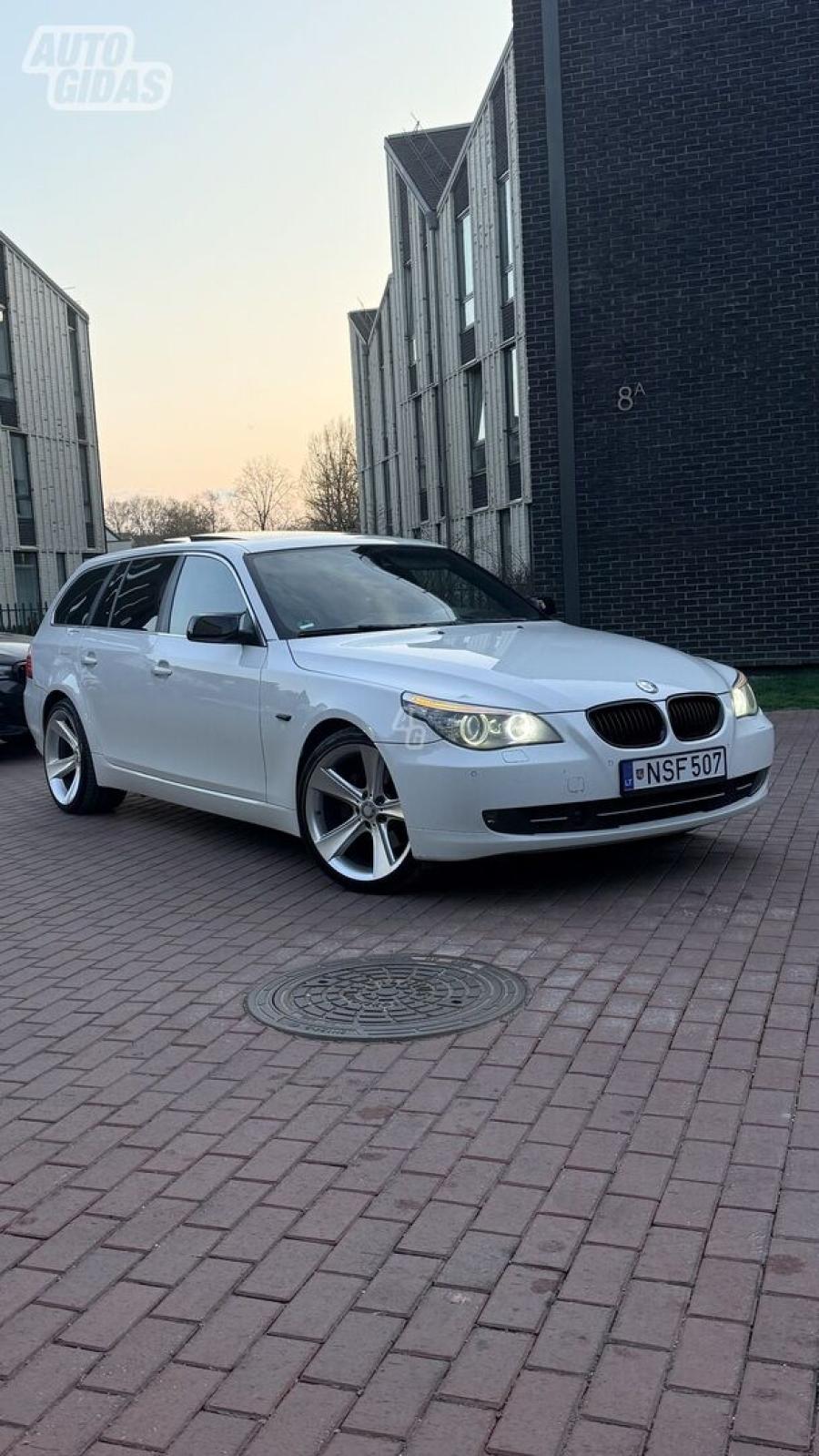 Balts BMW 530 2008 Varėna, ar dzinēja tilpumu 3.00 L un nobraukumu 316 tūkst. km par 6450 €, foto 1 vietnē AUTOMOTO.COM.LV