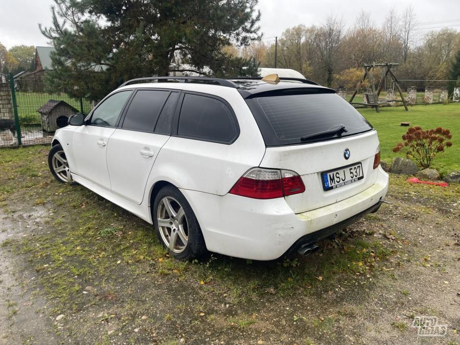 Balts BMW 530 2008 Ariogala, ar dzinēja tilpumu 3.00 L un nobraukumu 406 tūkst. km par 2700 €, foto 1 vietnē AUTOMOTO.COM.LV