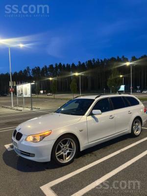Balts BMW 530 2008 Rīga, ar dzinēja tilpumu 3.00 L un nobraukumu 412 tūkst. km par 3500 €, foto  vietnē AUTOMOTO.COM.LV