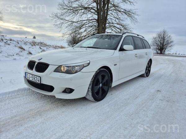 Balts BMW 530 2009 Valka, ar dzinēja tilpumu 3.00 L un nobraukumu 370 tūkst. km par 7750 €, foto 1 vietnē AUTOMOTO.COM.LV
