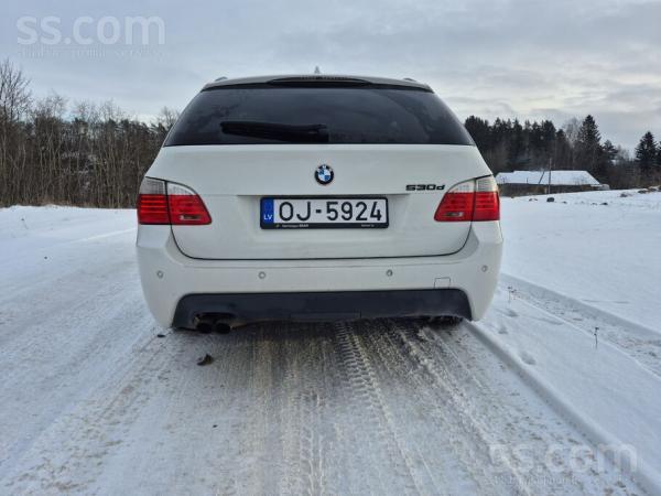 Balts BMW 530 2009 Valka, ar dzinēja tilpumu 3.00 L un nobraukumu 370 tūkst. km par 7750 €, foto 5 vietnē AUTOMOTO.COM.LV