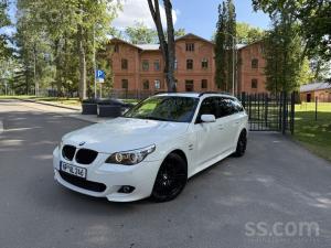 Белый БМВ 530 2009 в Цесис, объемом двигателя 3.00 л и пробегом 292 тыс. км за 7950 €, фото  на AUTOMOTO.COM.LV