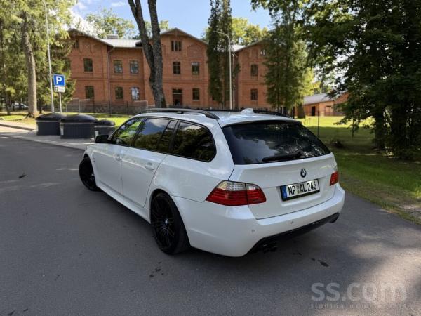 Белый БМВ 530 2009 в Цесис, объемом двигателя 3.00 л и пробегом 292 тыс. км за 7950 €, фото 6 на AUTOMOTO.COM.LV