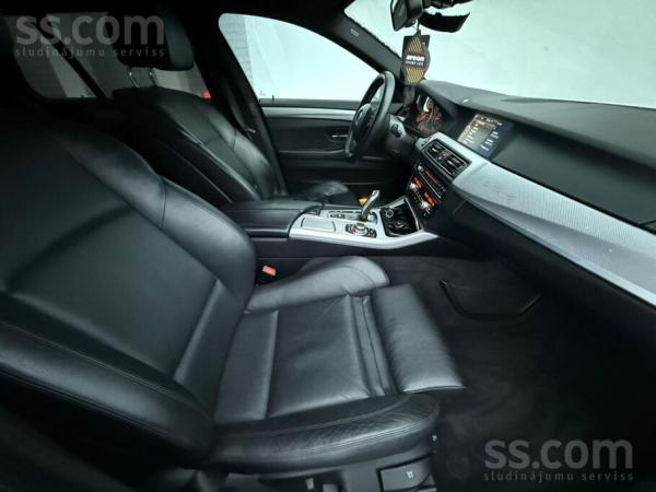 White BMW 530 2011 in Riga, with an engine capacity of 3.00 L and mileage of 0 thousand km for 9900 €, photo 6 on AUTOMOTO.COM.LV
