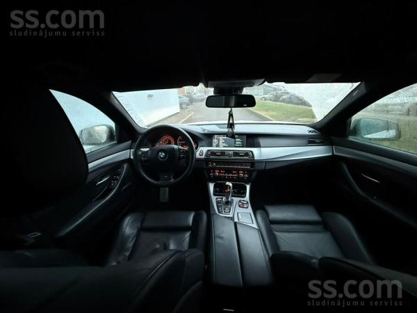 White BMW 530 2011 in Riga, with an engine capacity of 3.00 L and mileage of 0 thousand km for 9900 €, photo 7 on AUTOMOTO.COM.LV