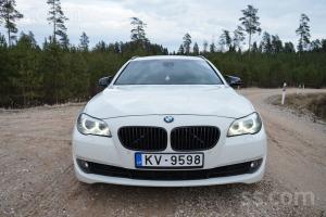 Balts BMW 530 2011 Cēsis, ar dzinēja tilpumu 3.00 L un nobraukumu 261 tūkst. km par 9500 €, foto  vietnē AUTOMOTO.COM.LV