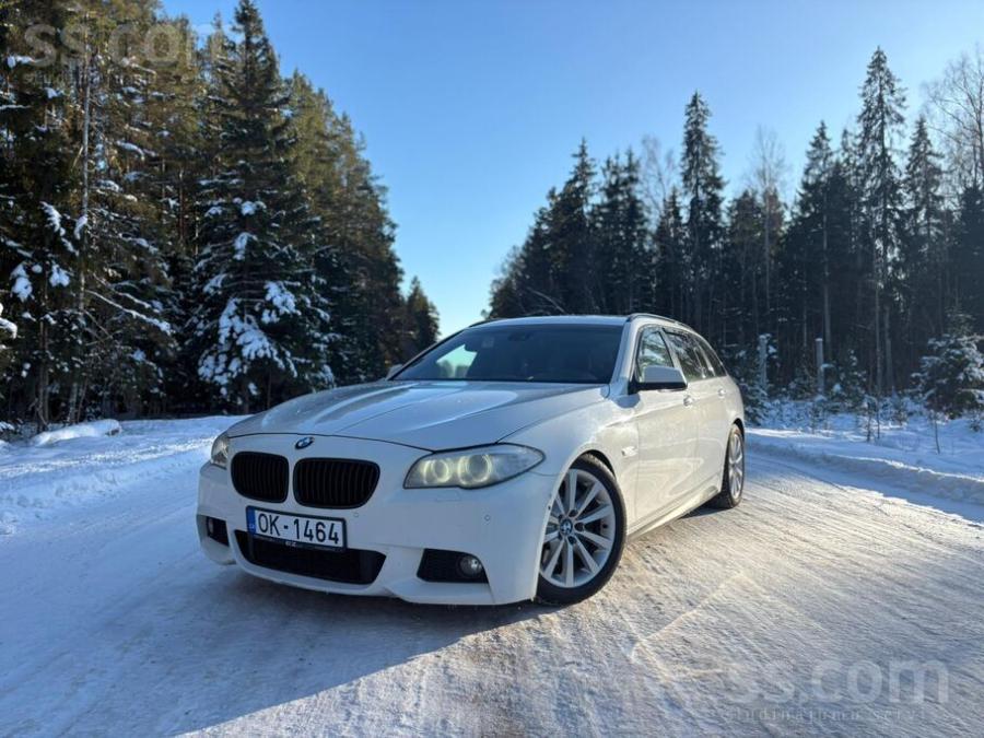 Белый БМВ 530 2011 в Тукумс, объемом двигателя 3.00 л и пробегом 415 тыс. км за 7600 €, фото 1 на AUTOMOTO.COM.LV