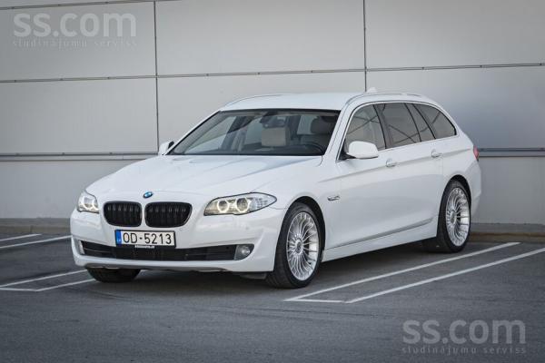 White BMW 530 2011 in Riga, with an engine capacity of 3.00 L and mileage of 0 thousand km for 6500 €, photo 1 on AUTOMOTO.COM.LV
