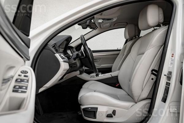 White BMW 530 2011 in Riga, with an engine capacity of 3.00 L and mileage of 0 thousand km for 6500 €, photo 8 on AUTOMOTO.COM.LV