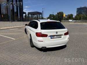 White BMW 530 2011 in Riga, with an engine capacity of 3.00 L and mileage of 275 thousand km for 13500 €, photo 6 on AUTOMOTO.COM.LV