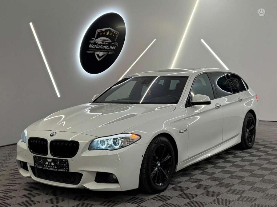 White BMW 530 2012 in Marijampole, with an engine capacity of 2.99 L and mileage of 307 thousand km for 8999 €, photo 19 on AUTOMOTO.COM.LV
