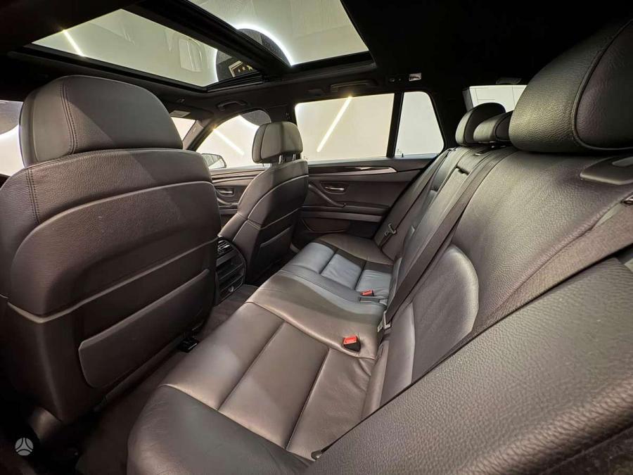 White BMW 530 2012 in Marijampole, with an engine capacity of 2.99 L and mileage of 307 thousand km for 8999 €, photo 23 on AUTOMOTO.COM.LV