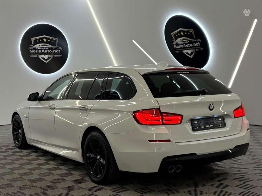 White BMW 530 2012 in Marijampole, with an engine capacity of 2.99 L and mileage of 307 thousand km for 8999 €, photo 37 on AUTOMOTO.COM.LV