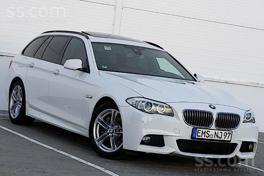 Balts BMW 530 2013 Rīga, ar dzinēja tilpumu 3.00 L un nobraukumu 287 tūkst. km par 12700 €, foto 1 vietnē AUTOMOTO.COM.LV