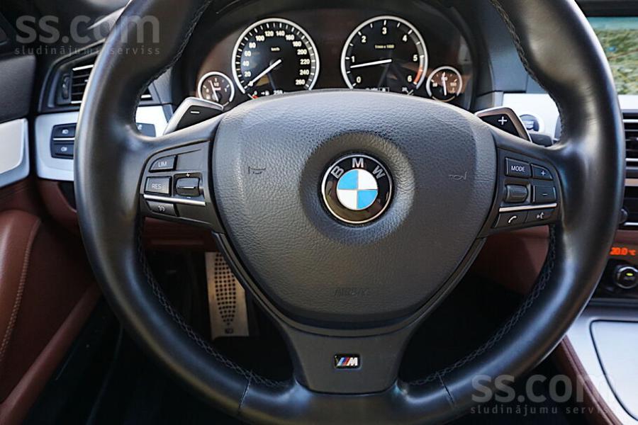 Balts BMW 530 2013 Rīga, ar dzinēja tilpumu 3.00 L un nobraukumu 287 tūkst. km par 12700 €, foto 26 vietnē AUTOMOTO.COM.LV