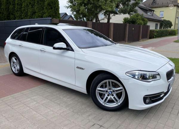 White BMW 530 2013 in Marijampole, with an engine capacity of 2.99 L and mileage of 258 thousand km for 12650 €, photo 5 on AUTOMOTO.COM.LV