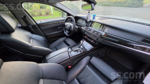 White BMW 530 2013 in Riga, with an engine capacity of 3.00 L and mileage of 333 thousand km for 12000 €, photo 7 on AUTOMOTO.COM.LV