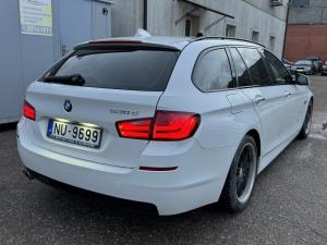 White BMW 530 2013 in Riga, with an engine capacity of 3.00 L and mileage of 265 thousand km for 10200 €, photo 34 on AUTOMOTO.COM.LV