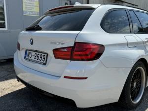 White BMW 530 2013 in Riga, with an engine capacity of 3.00 L and mileage of 265 thousand km for 10200 €, photo 45 on AUTOMOTO.COM.LV