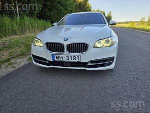 White BMW 530 2013 in Riga, with an engine capacity of 3.00 L and mileage of 372 thousand km for 12000 €, photo 4 on AUTOMOTO.COM.LV