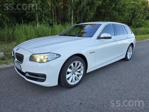 White BMW 530 2013 in Riga, with an engine capacity of 3.00 L and mileage of 372 thousand km for 12000 €, photo 5 on AUTOMOTO.COM.LV