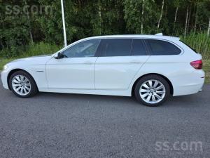 White BMW 530 2013 in Riga, with an engine capacity of 3.00 L and mileage of 372 thousand km for 12000 €, photo 6 on AUTOMOTO.COM.LV