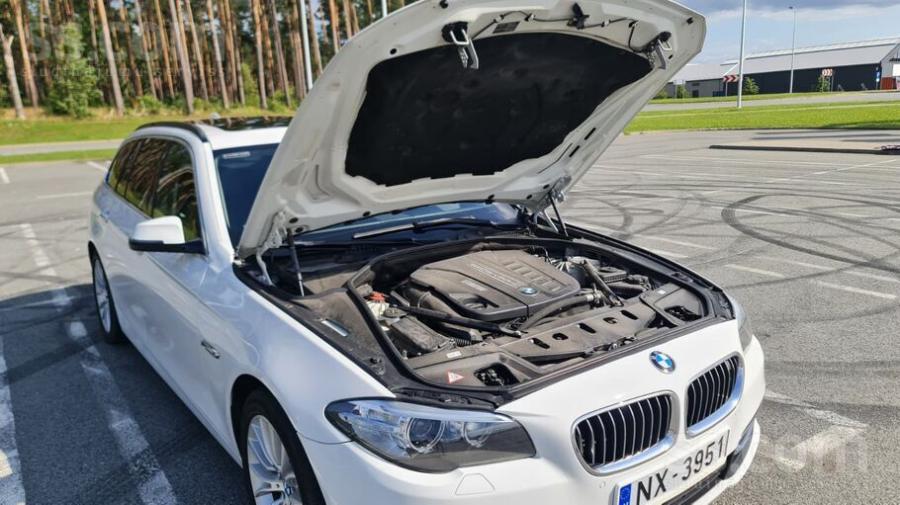 Balts BMW 530 2013 Rīga, ar dzinēja tilpumu 3.00 L un nobraukumu 328 tūkst. km par 11999 €, foto 6 vietnē AUTOMOTO.COM.LV