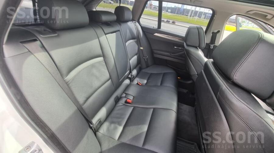 Balts BMW 530 2013 Rīga, ar dzinēja tilpumu 3.00 L un nobraukumu 328 tūkst. km par 11999 €, foto 9 vietnē AUTOMOTO.COM.LV