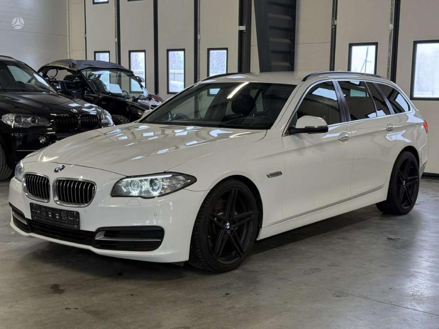 White BMW 530 2014 in Marijampole, with an engine capacity of 2.99 L and mileage of 244 thousand km for 10200 €, photo 5 on AUTOMOTO.COM.LV