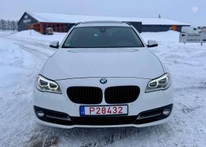 White BMW 530 2014 in Vilnius, with an engine capacity of 2.99 L and mileage of 265 thousand km for 12299 €, photo 3 on AUTOMOTO.COM.LV