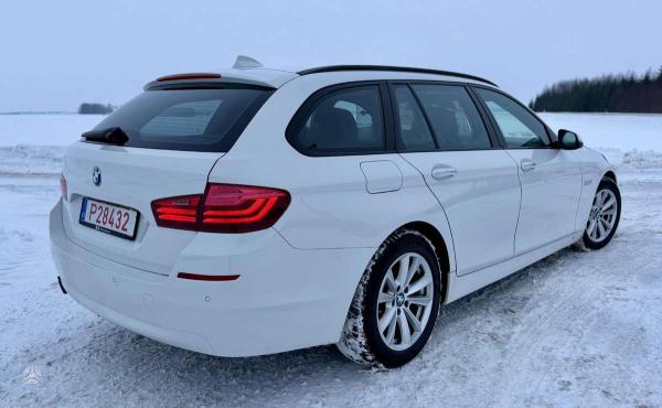 White BMW 530 2014 in Vilnius, with an engine capacity of 2.99 L and mileage of 265 thousand km for 12299 €, photo 9 on AUTOMOTO.COM.LV