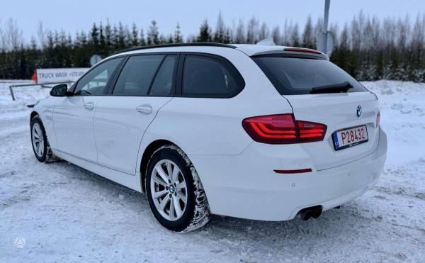 White BMW 530 2014 in Vilnius, with an engine capacity of 2.99 L and mileage of 265 thousand km for 12299 €, photo 10 on AUTOMOTO.COM.LV