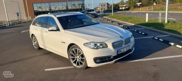 White BMW 530 2014 in Kaunas, with an engine capacity of 3.00 L and mileage of 150 thousand km for 12600 €, photo 1 on AUTOMOTO.COM.LV