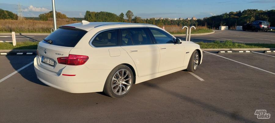 White BMW 530 2014 in Kaunas, with an engine capacity of 3.00 L and mileage of 150 thousand km for 12600 €, photo 2 on AUTOMOTO.COM.LV