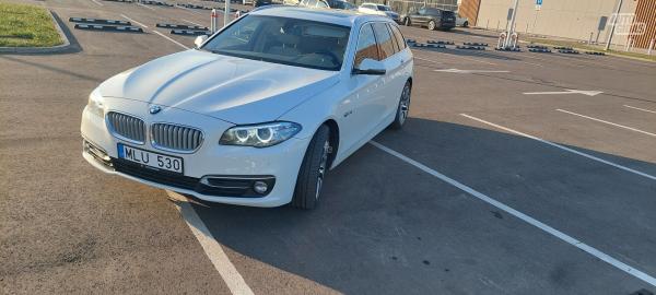 White BMW 530 2014 in Kaunas, with an engine capacity of 3.00 L and mileage of 150 thousand km for 12600 €, photo 3 on AUTOMOTO.COM.LV