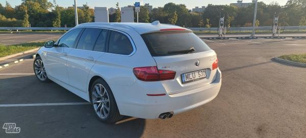 White BMW 530 2014 in Kaunas, with an engine capacity of 3.00 L and mileage of 150 thousand km for 12600 €, photo 4 on AUTOMOTO.COM.LV