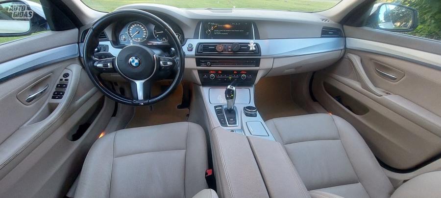 White BMW 530 2014 in Kaunas, with an engine capacity of 3.00 L and mileage of 150 thousand km for 12600 €, photo 7 on AUTOMOTO.COM.LV