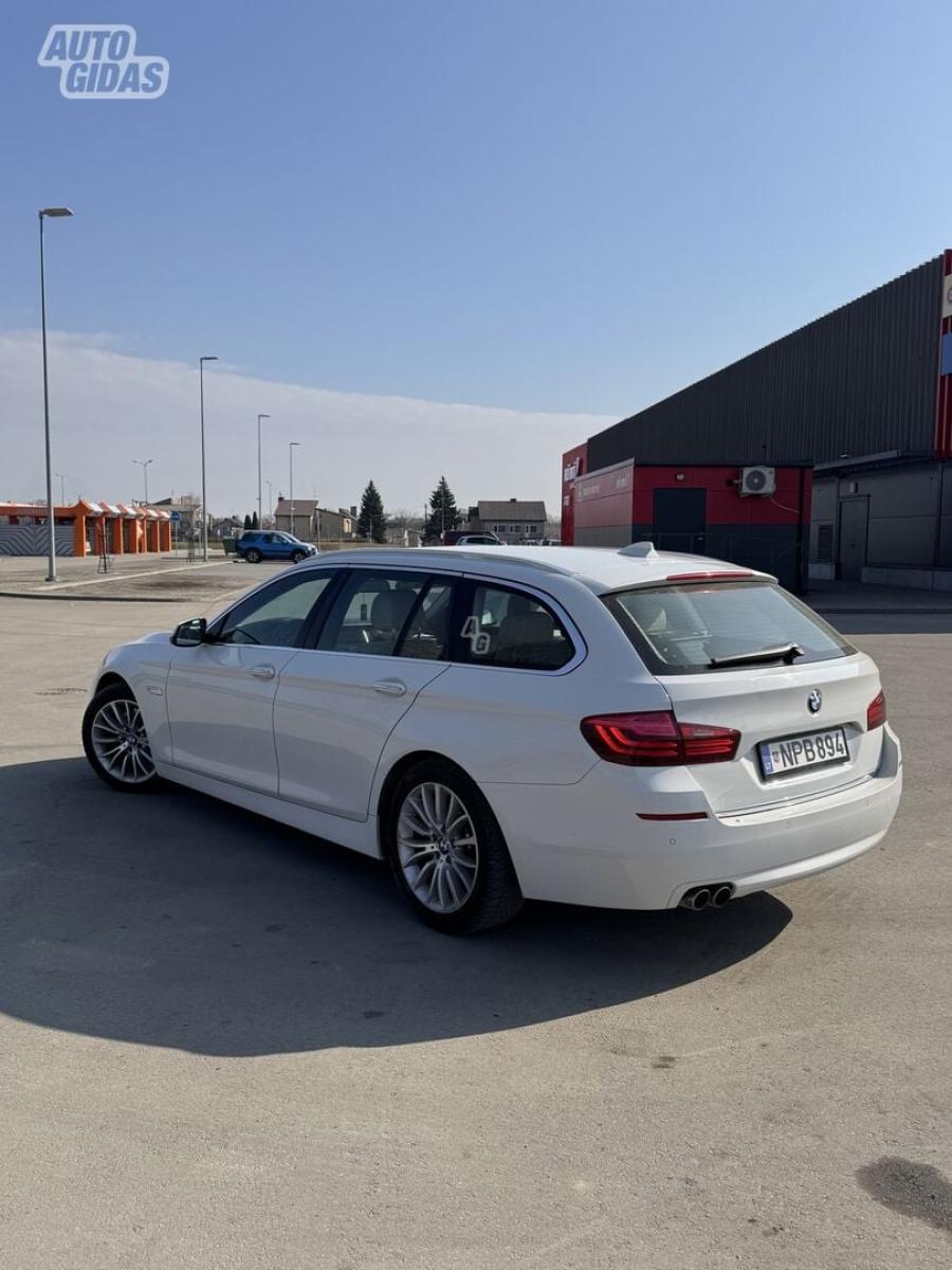 White BMW 530 2014 in Kretinga, with an engine capacity of 3.00 L and mileage of 330 thousand km for 7500 €, photo 4 on AUTOMOTO.COM.LV