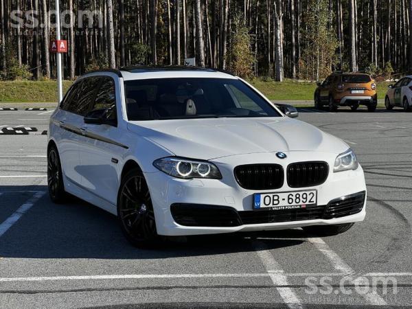 Белый БМВ 530 2014 в Рига, объемом двигателя 3.00 л и пробегом 262 тыс. км за 13500 €, фото 8 на AUTOMOTO.COM.LV