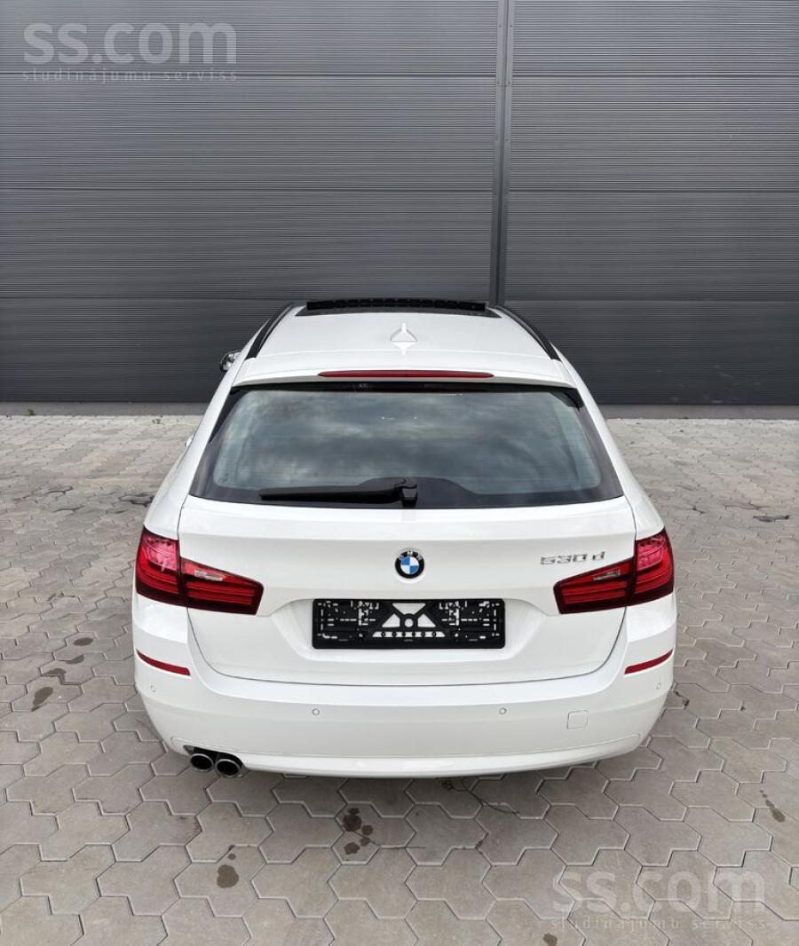 Balts BMW 530 2014 Rīga, ar dzinēja tilpumu 3.00 L un nobraukumu 270 tūkst. km par 10990 €, foto 5 vietnē AUTOMOTO.COM.LV