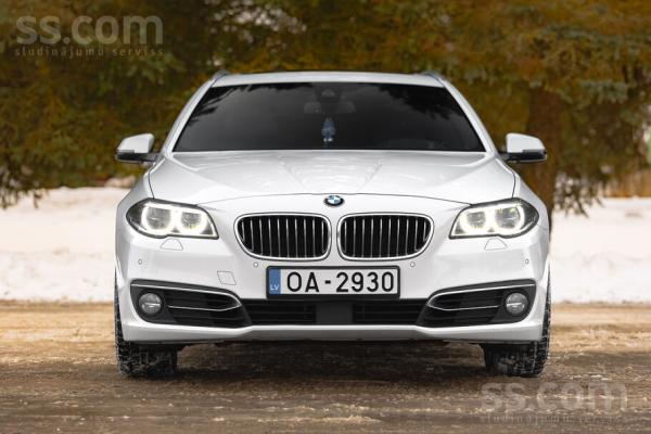 White BMW 530 2014 in Jelgava, with an engine capacity of 3.00 L and mileage of 334 thousand km for 13500 €, photo 2 on AUTOMOTO.COM.LV