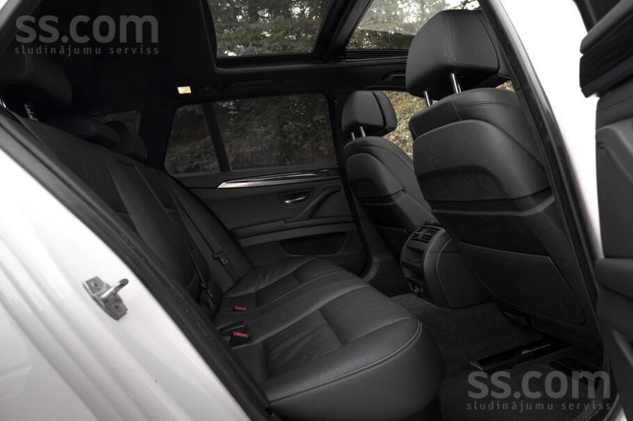 Balts BMW 530 2014 Jelgava, ar dzinēja tilpumu 3.00 L un nobraukumu 334 tūkst. km par 13500 €, foto 9 vietnē AUTOMOTO.COM.LV