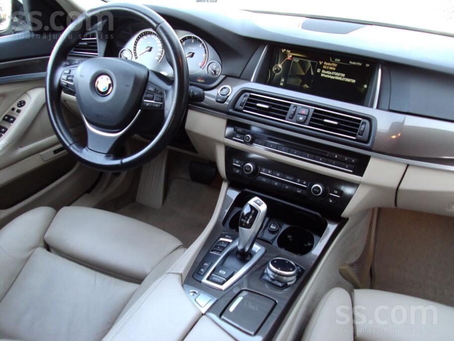 Balts BMW 530 2014 Rīga, ar dzinēja tilpumu 3.00 L un nobraukumu 218 tūkst. km par 13000 €, foto 7 vietnē AUTOMOTO.COM.LV