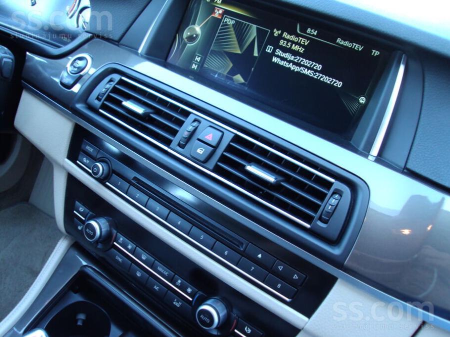 Balts BMW 530 2014 Rīga, ar dzinēja tilpumu 3.00 L un nobraukumu 218 tūkst. km par 13000 €, foto 9 vietnē AUTOMOTO.COM.LV